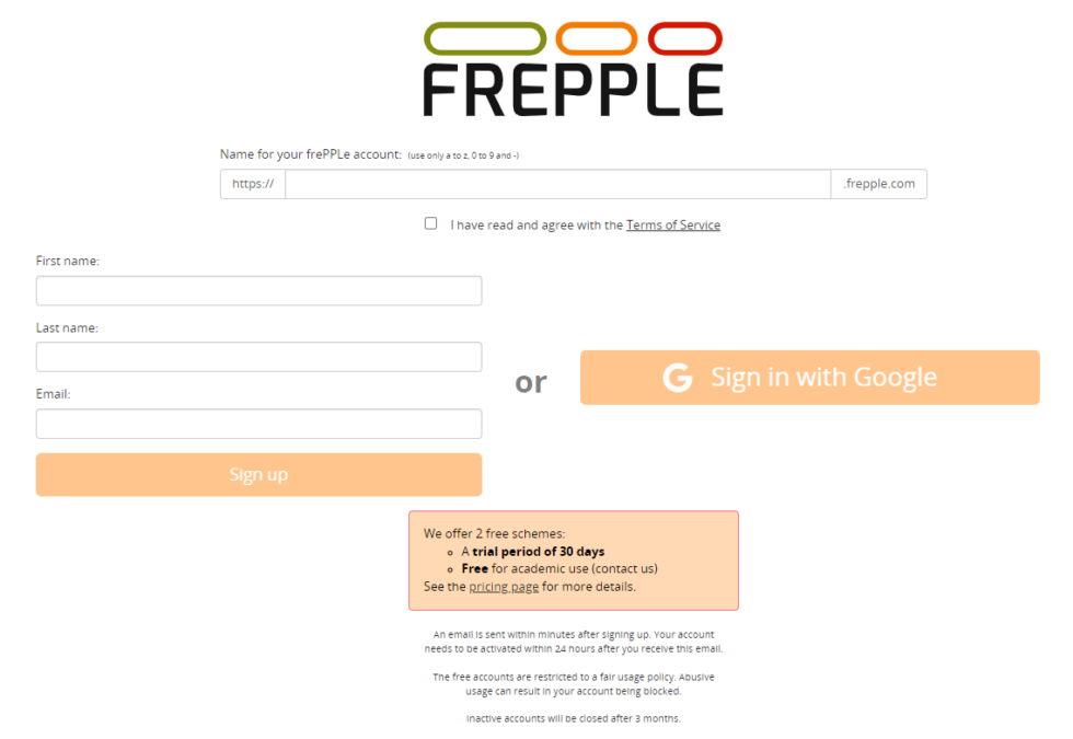 Connect to your odoo - frepple